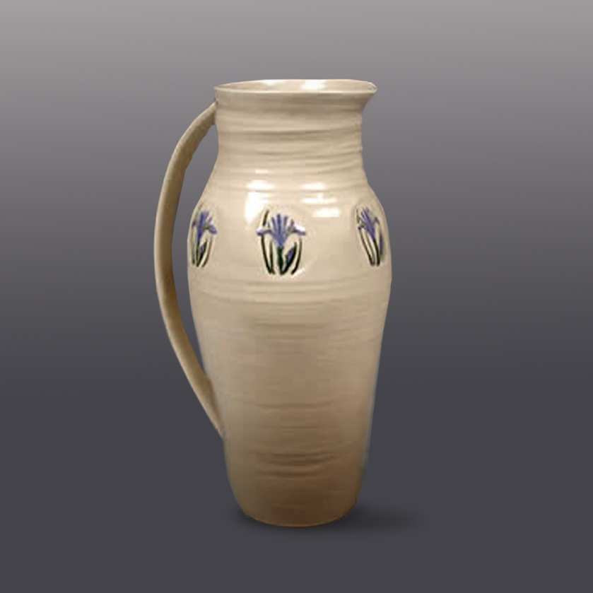 Native Flora Pitcher – TT Pottery Designs