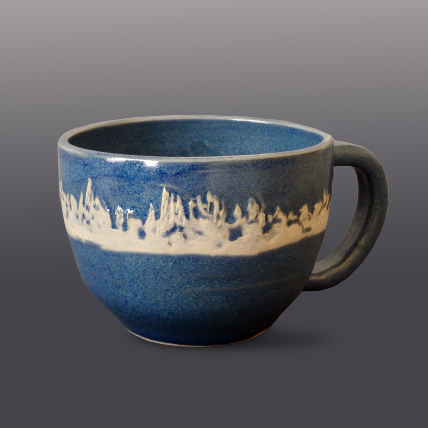 Sierra Mountain Latte Mug – TT Pottery Designs